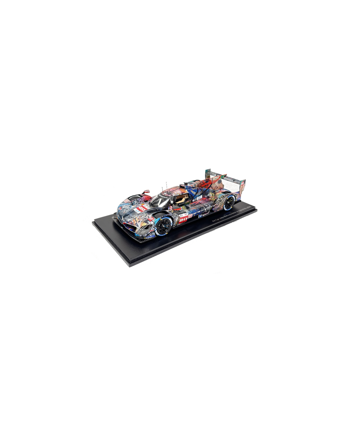 BMW, M Hybrid V8, Art Car by Julie Mehretu, 1/18